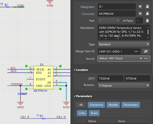 Replacing Component Library Links With Cloud Components Altium 365 Workspace Video Tutorials